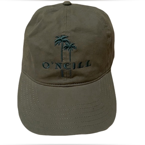 O'Neill | Accessories | Oneill Olive Green Palm Tree Baseball Hat | Poshmark